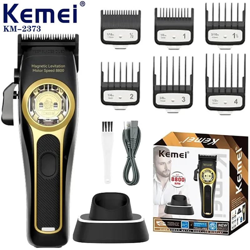 Kemei KM-2373 Clipper Magnetic Levitation Motor – L&T Barber