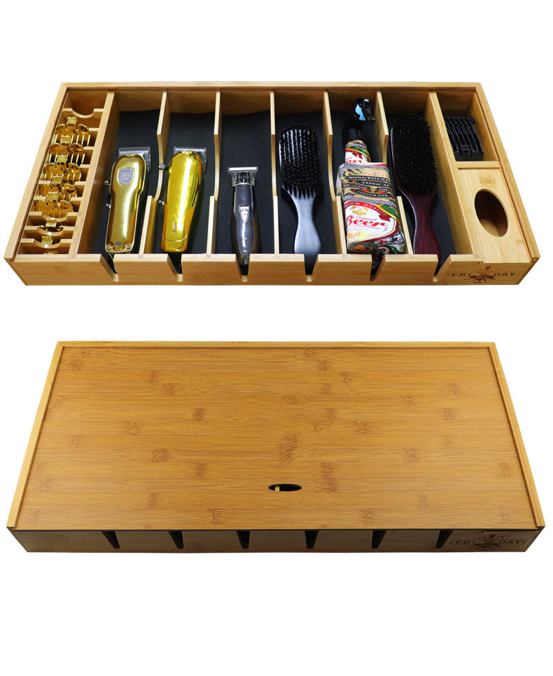 Barber Rack Wood – L&T Barber